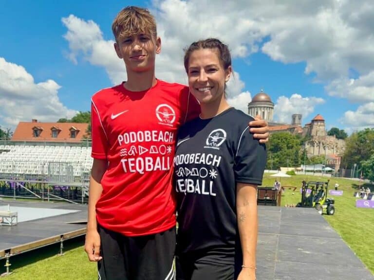 Siege, Niederlagen und Fair Play: Teqball Tour Esztergom 2023