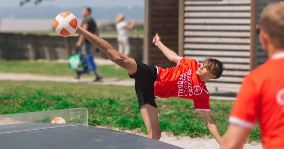 Alexander Hamm - Teqball-Spieler und Fußballer